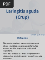 Caso Clinico Crup | PDF | Enfermedades respiratorias | Epidemiología