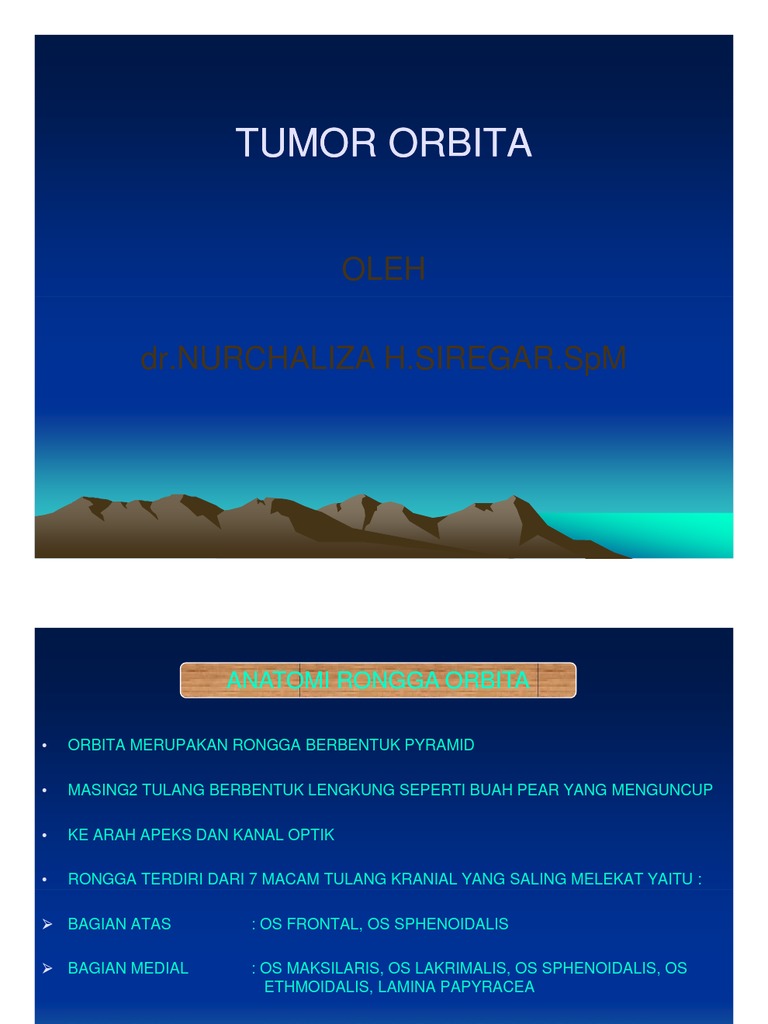 Sss155 Slide Tumor Orbita | PDF