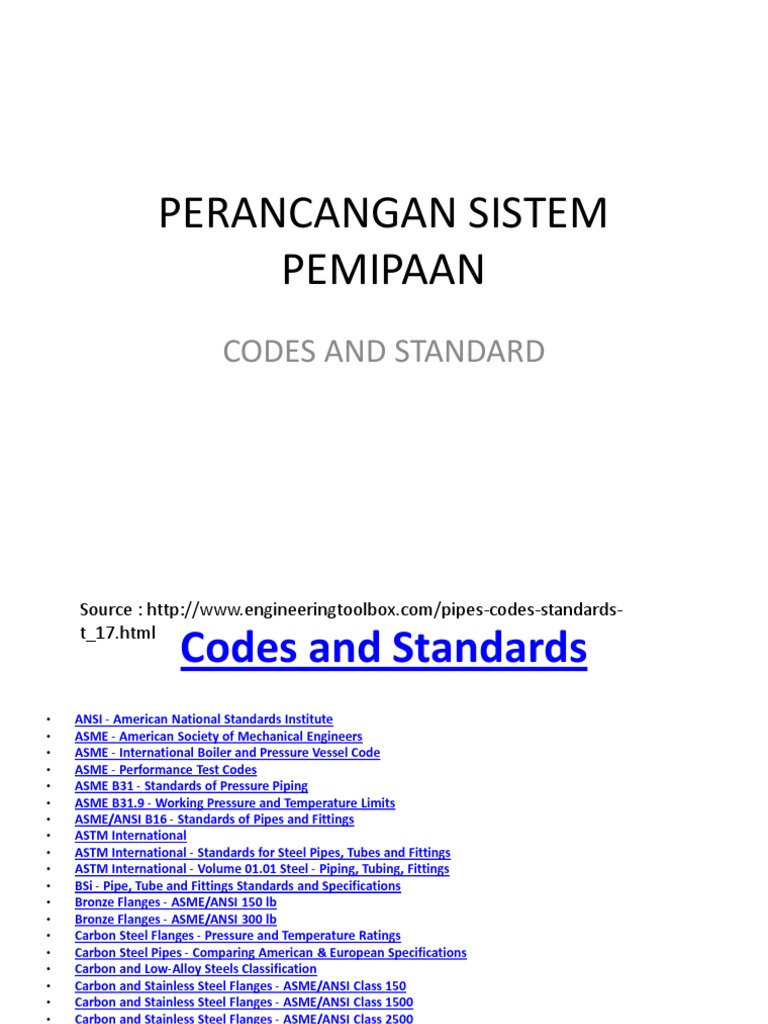 Codes and Standard | PDF