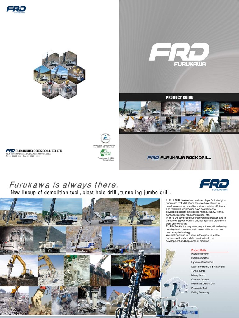 FRD Product Line | PDF | Drill | Drilling