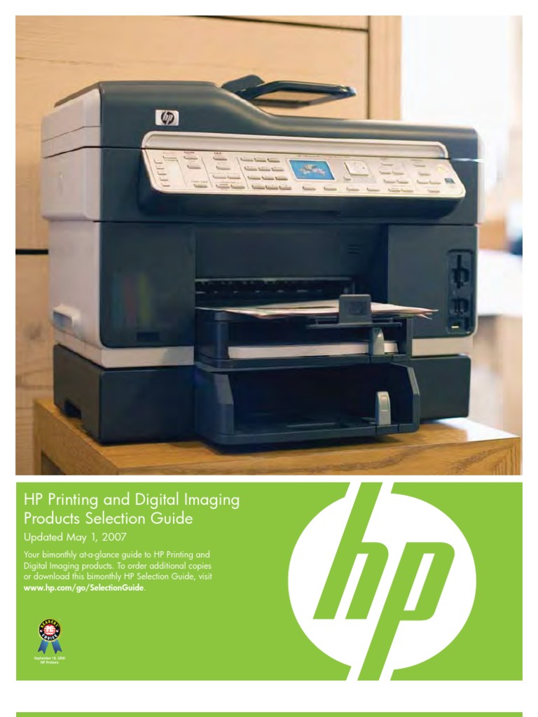 IPG Printer Selection Guide - 0507 | PDF | Image Scanner | Printer (Computing)