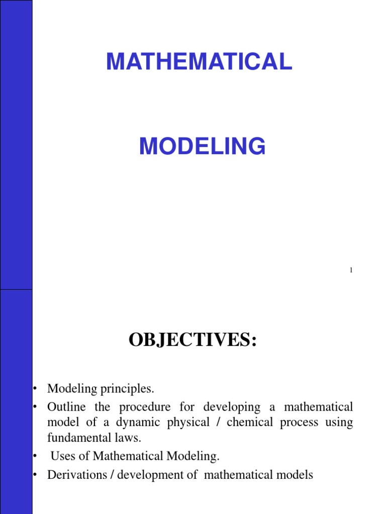 Modelling | PDF | Mathematical Model | Equations