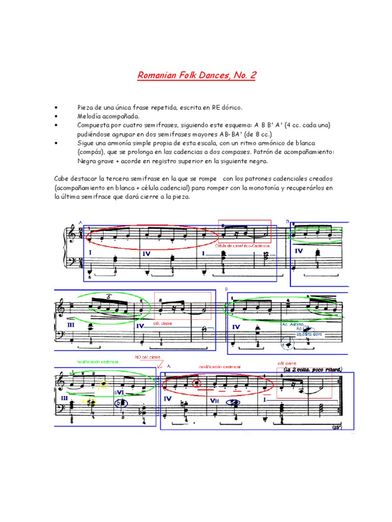 Bartok, Romanian Folk Dances | PDF