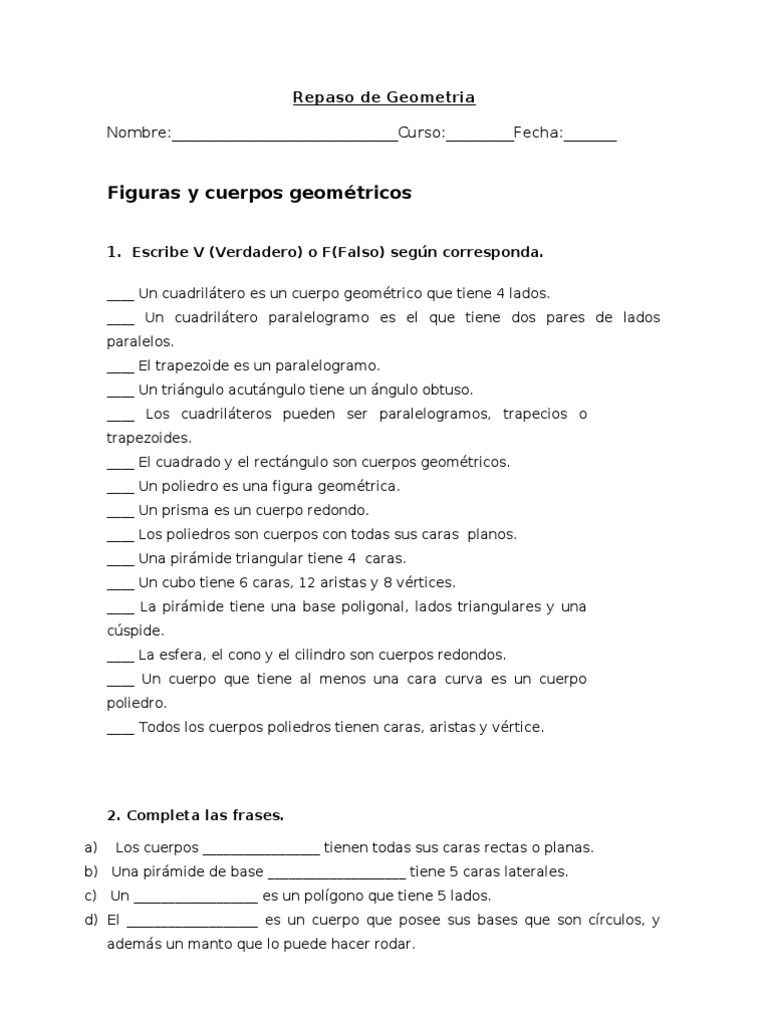 Área y Perímetro 5° | PDF