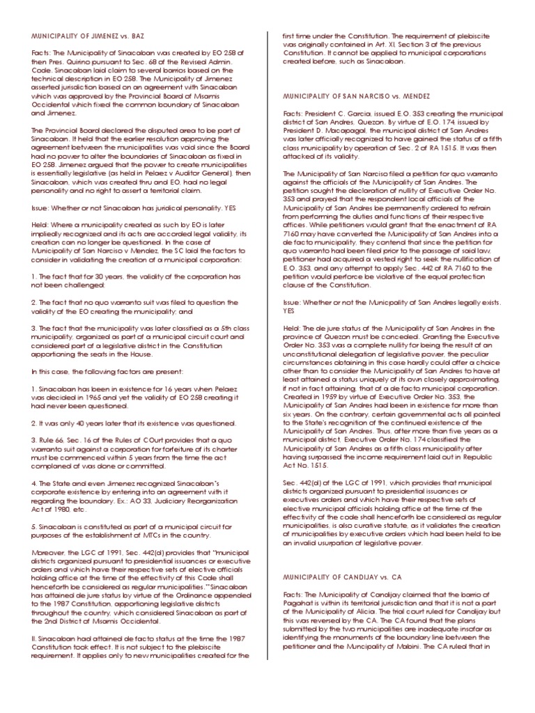 Pubcorp Digest Batch 1 Cases | PDF | Injunction | Public Sphere