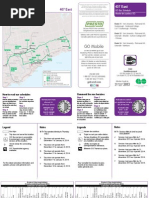GO Transit - Timetable | PDF | Public Transport