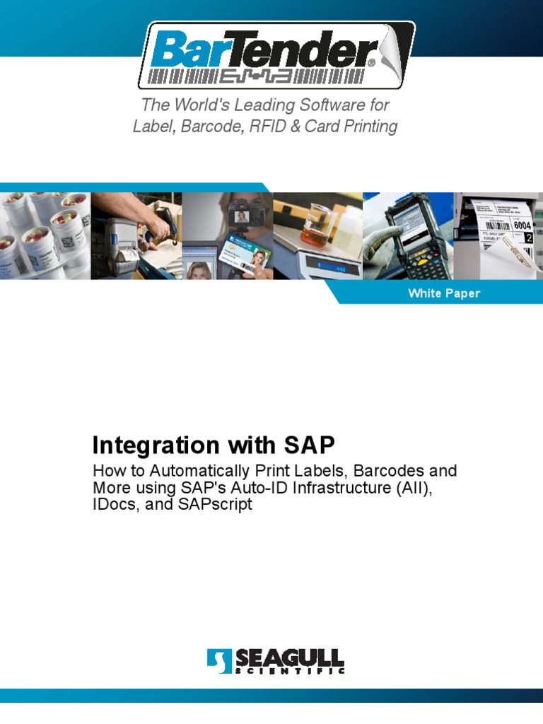 Sap Barcode and Label Printing Integration | PDF | Port (Computer ...