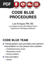 Sop of Code Blue | PDF | Cardiac Arrest | Intensive Care Unit