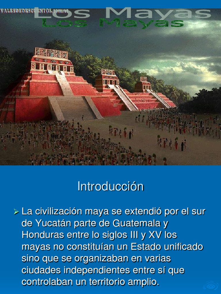 Disertacion Los Mayas 4 Bàsico | PDF