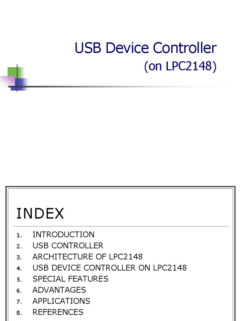 Usb Device Controller | PDF | Usb | Microcontroller