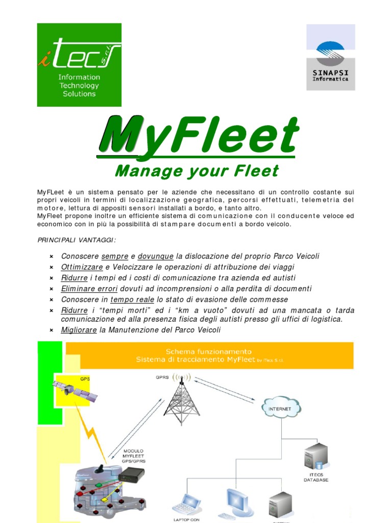 Controllo Satellitare MyFleet | PDF