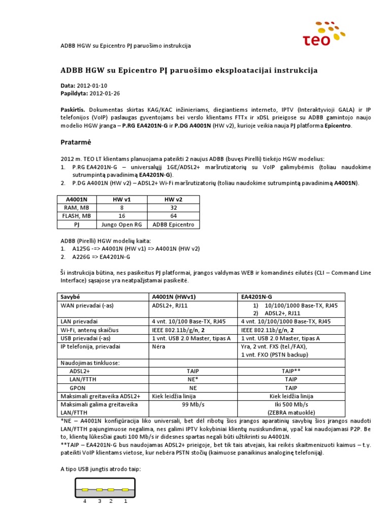Instrukcija - EA4201N-G KAC | PDF