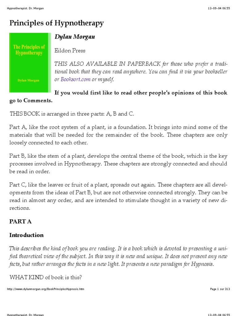 Paradigm Shift in Hypnotherapy | PDF | Hypnotherapy | Hypnosis