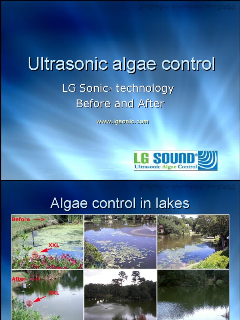 Effectiveness of LG Sonic For Algae Control | PDF | Pond | Microscopy
