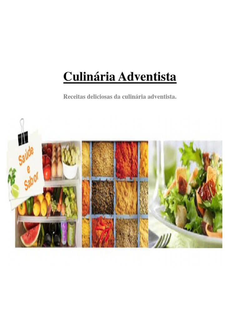 Culinária Adventista | PDF | Caldo | Suco