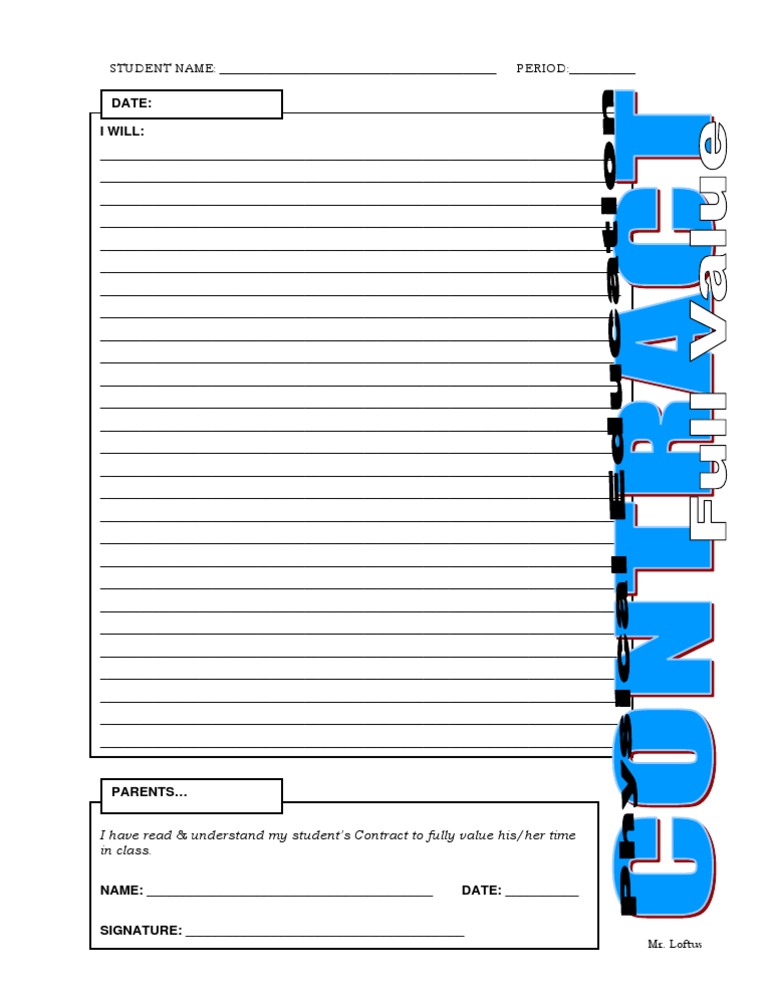 Full Value Contract Worksheet | PDF