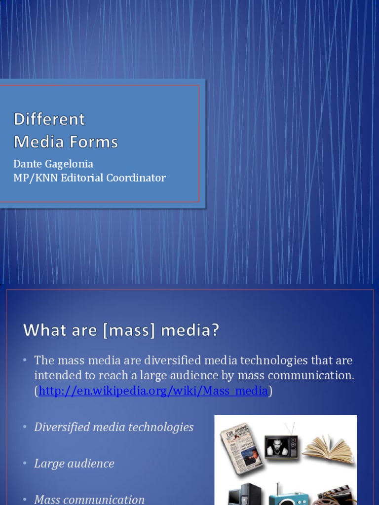 What Is Media? | PDF