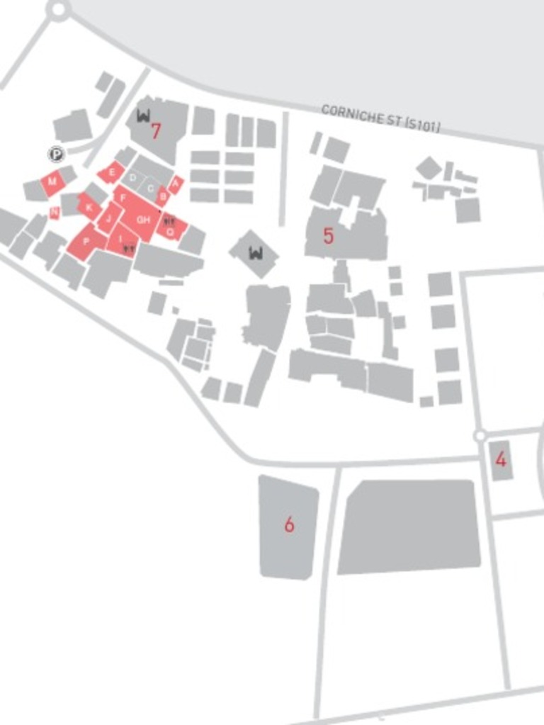 SAF Art Spaces Map - Final | PDF