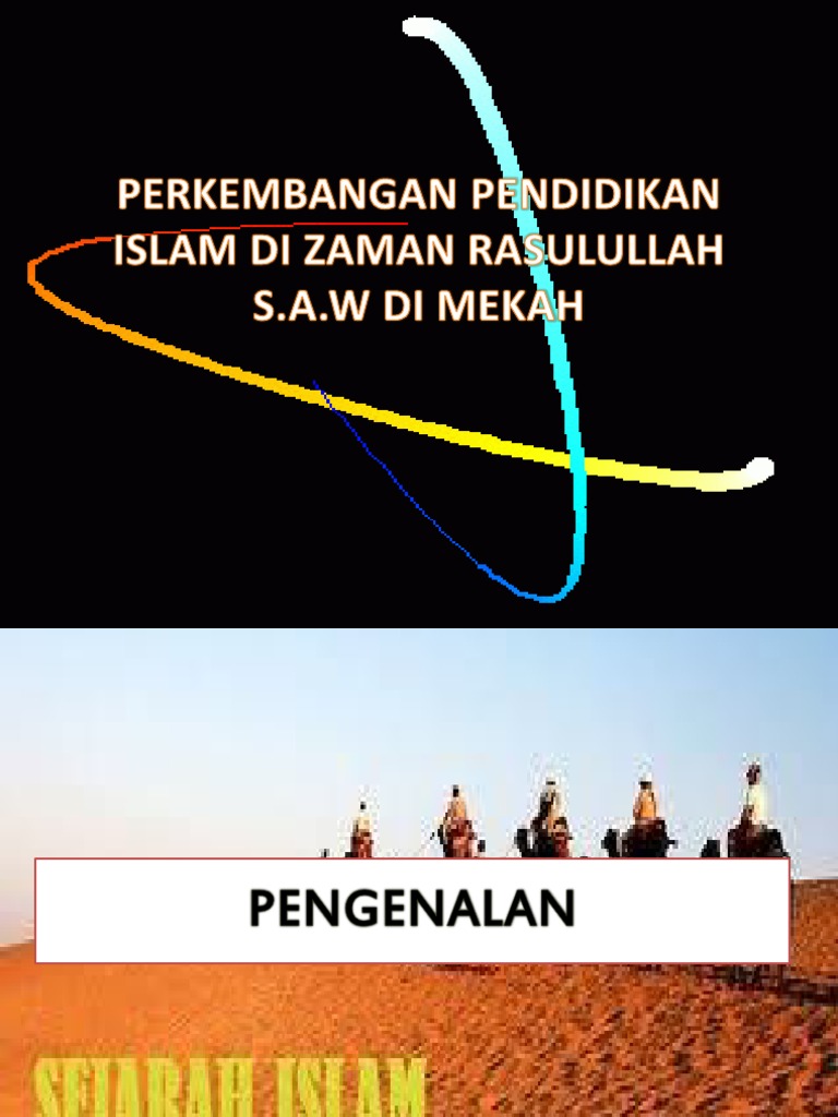 Perkembangan Pendidikan Islam Di Zaman Rasulullah S | PDF