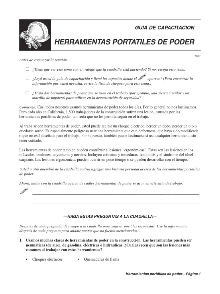 Herramientas de Poder | PDF