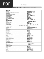 B777 Checklist | PDF | Cockpit | Takeoff