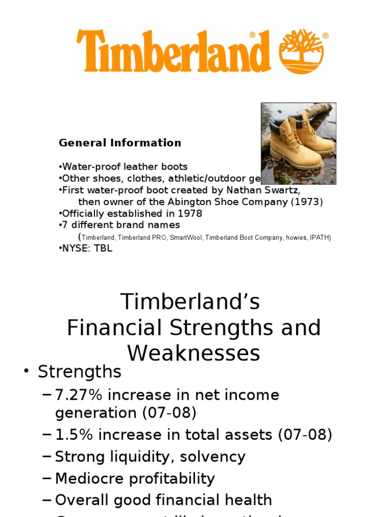 Timberland Financial Overview 2023 | PDF