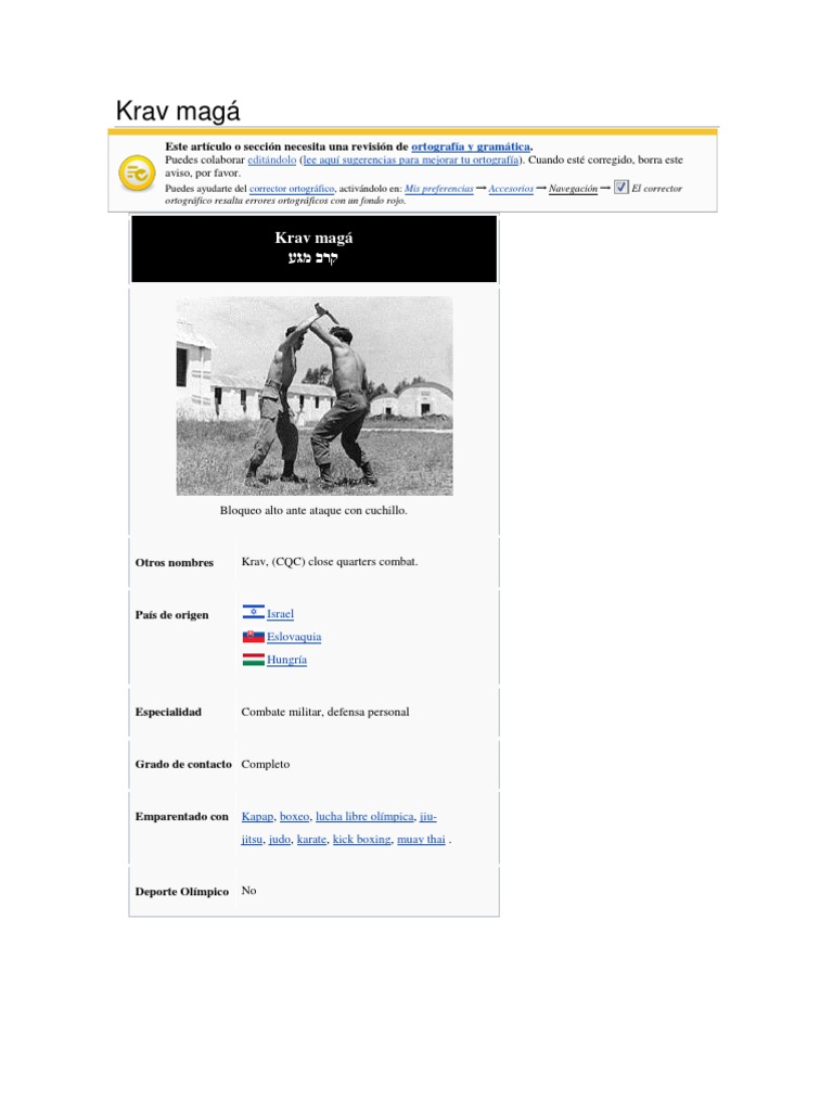 Krav Magá20200 | PDF | Krav Maga | Deportes de combate