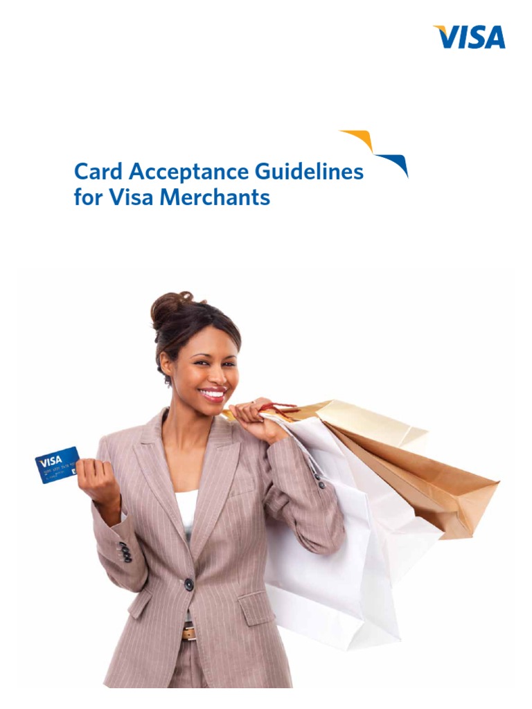 Card Acceptance Guidelines For Visa Merchants | PDF | Payment Card ...