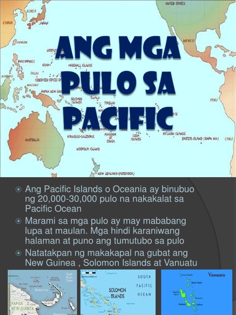 Ang Mga Pulo Sa Pacific Keanna | PDF