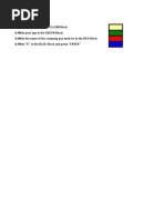 Monthly FIFO Color Code Chart 2023 | PDF