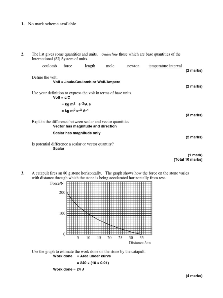 Physics Exam Questions | PDF | Capacitor | Magnetic Field