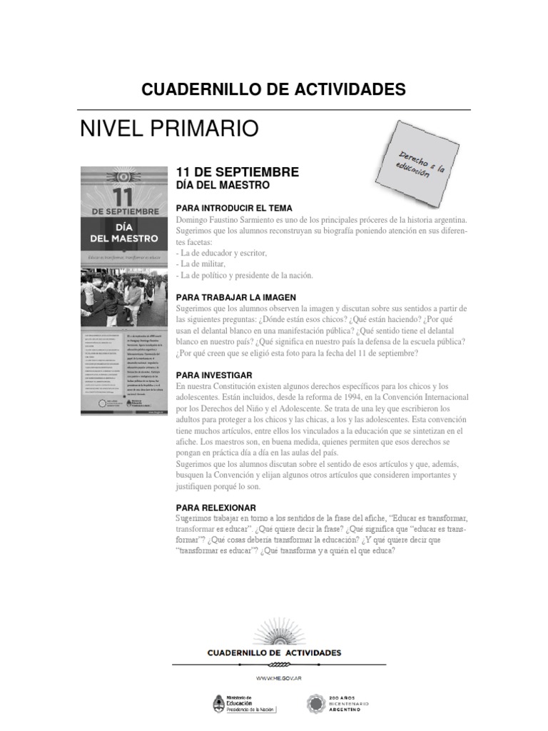 Efeméride 11 de Septiembre | PDF