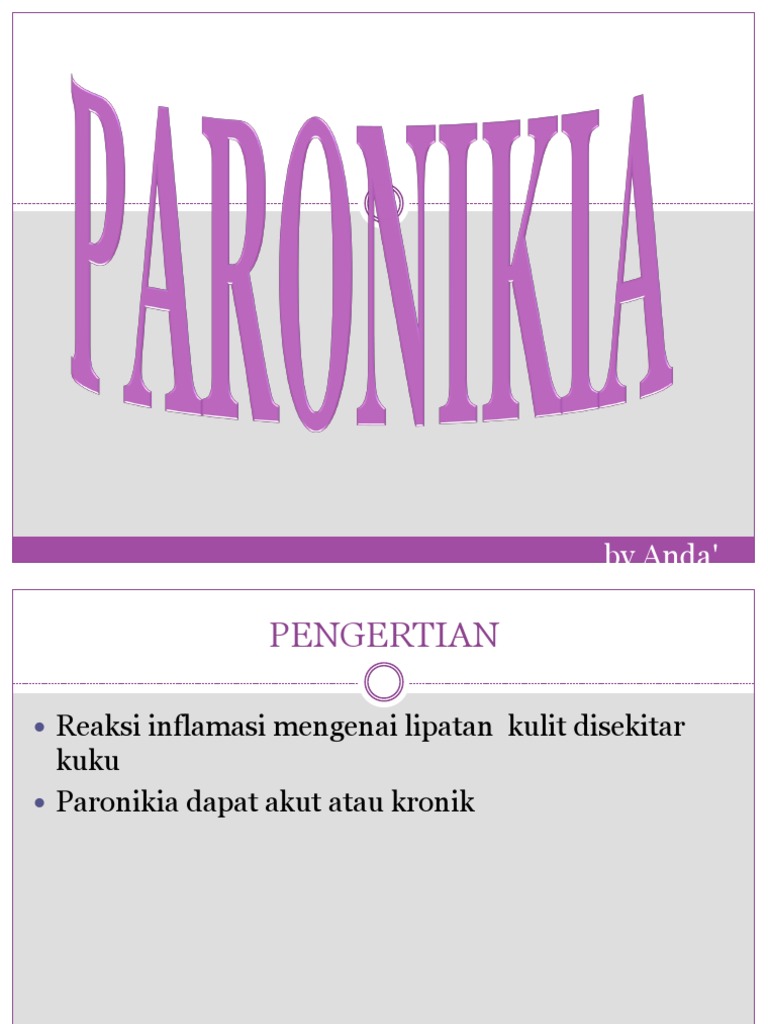 PARONIKIA
