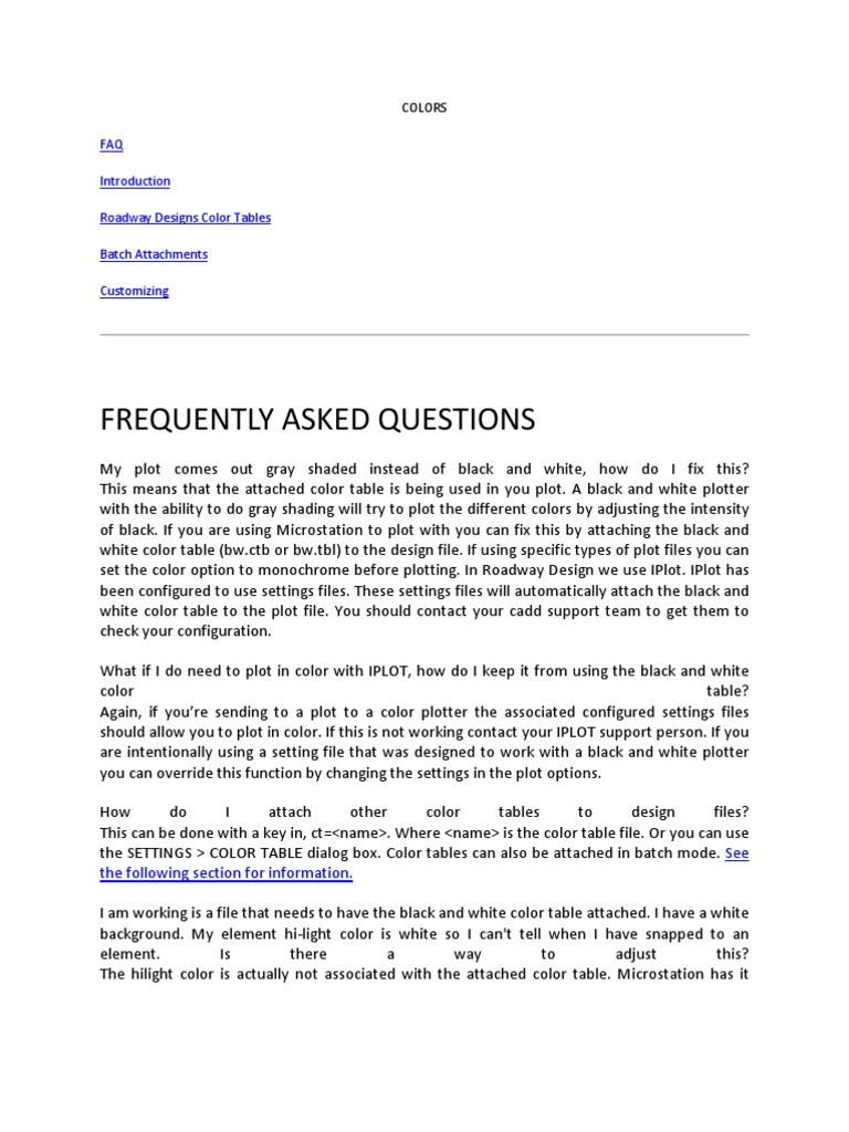 Colors in AutoCAD & Microstation PDF | PDF | Magenta | Rgb Color Model