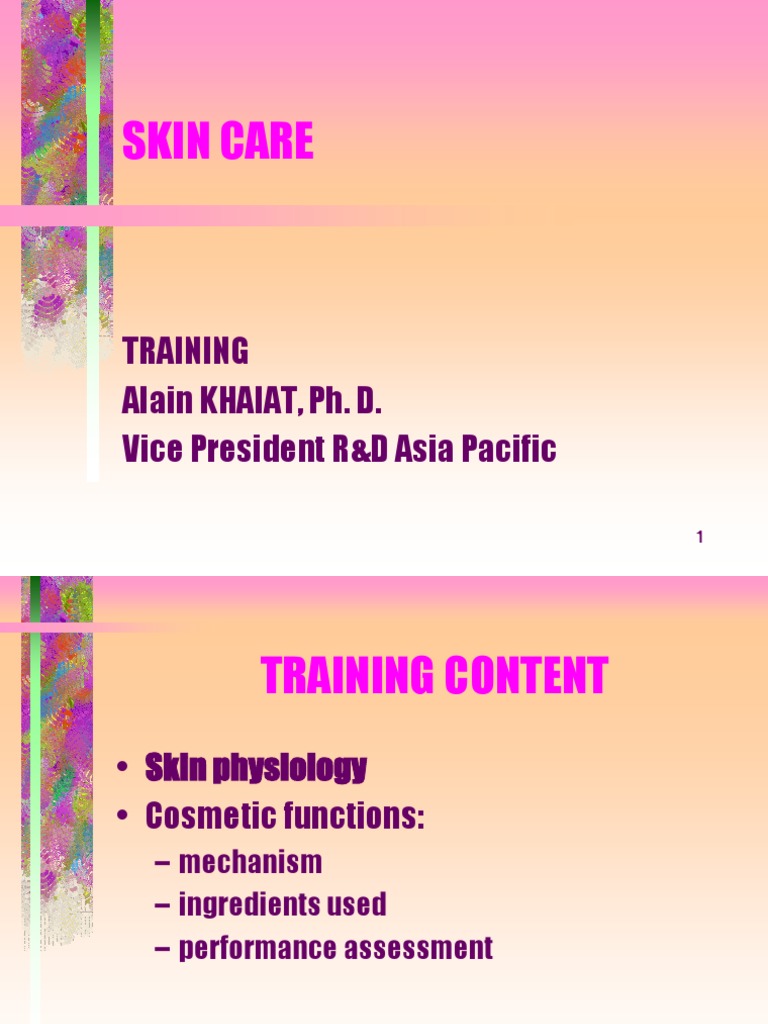 Skin Training 2 | PDF | Skin | Puberty