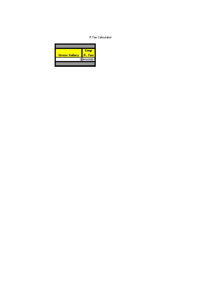 P TAX Calculator | PDF