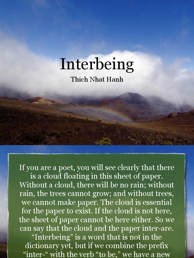 Interbeing | PDF | Nature