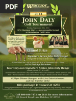 Contoh Proposal Golf Tournament | PDF | Summer Sports | Sports