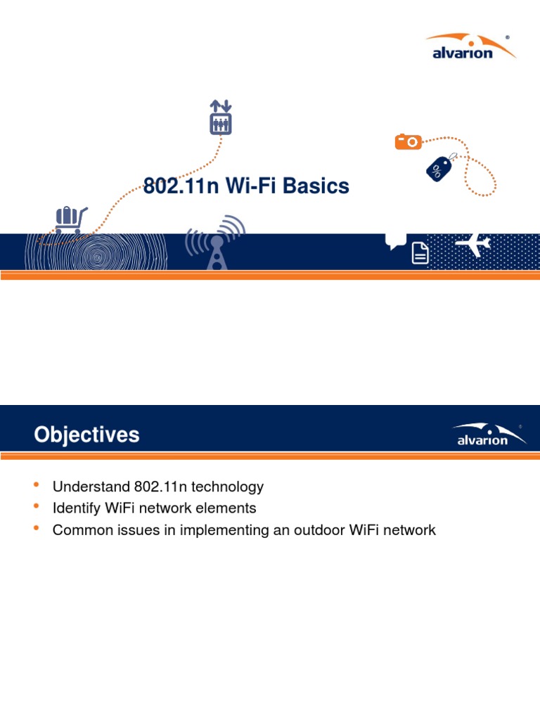 802.11n Wi-Fi Basics | PDF | Ieee 802.11 | Mimo