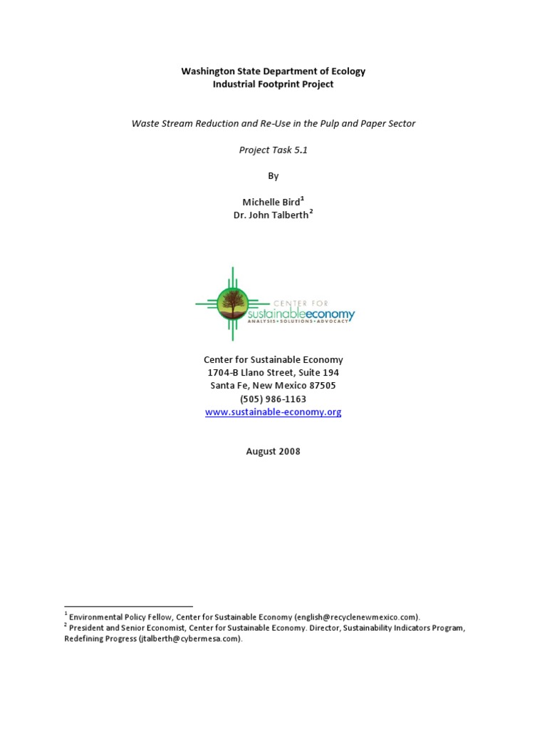 Waste Stream Analysis FINAL | PDF | Soil | Compost