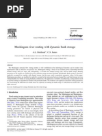 Muskingum Method for Flood Wave Simulation | PDF | Mathematical ...