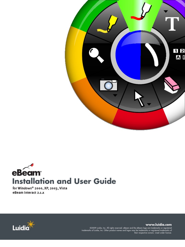 Manual Software Pizarra Electronica Ebeam | PDF