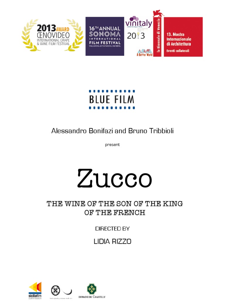 Press Book Zucco Film 2013 | PDF | Sicily | Wine