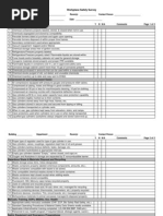SHE Inspection Checklist | PDF | Forklift