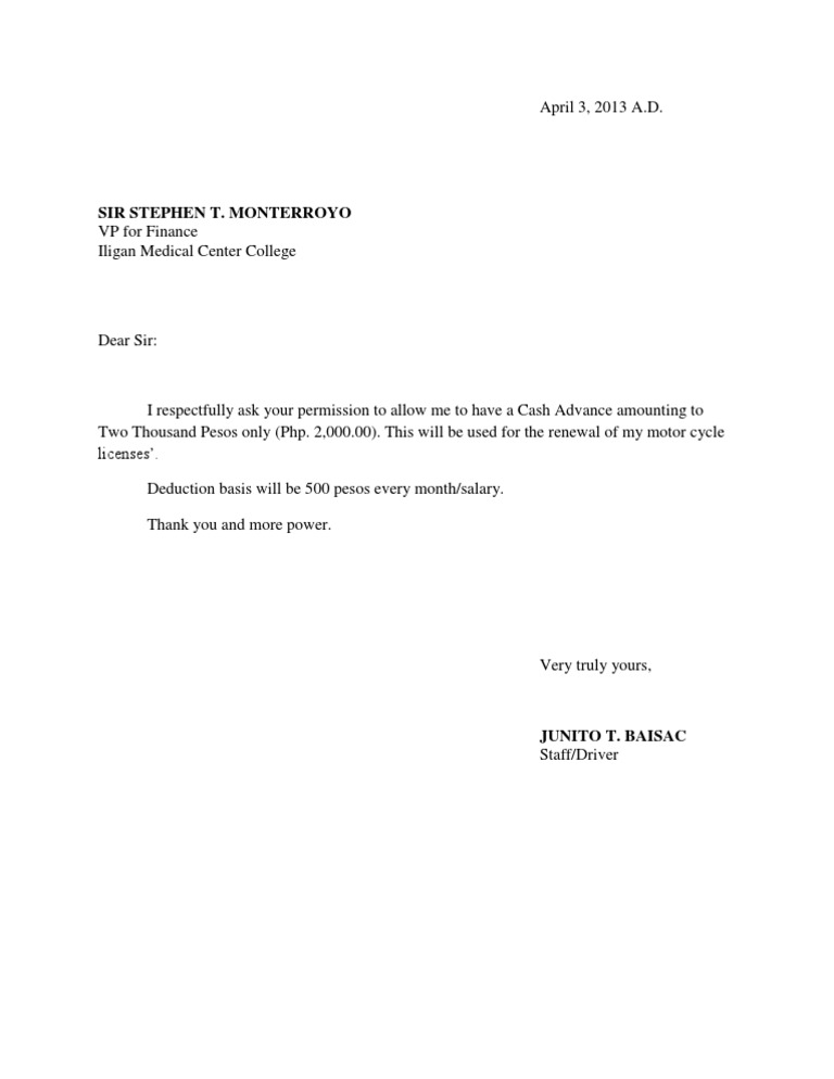Letter - Jojo Motor | PDF