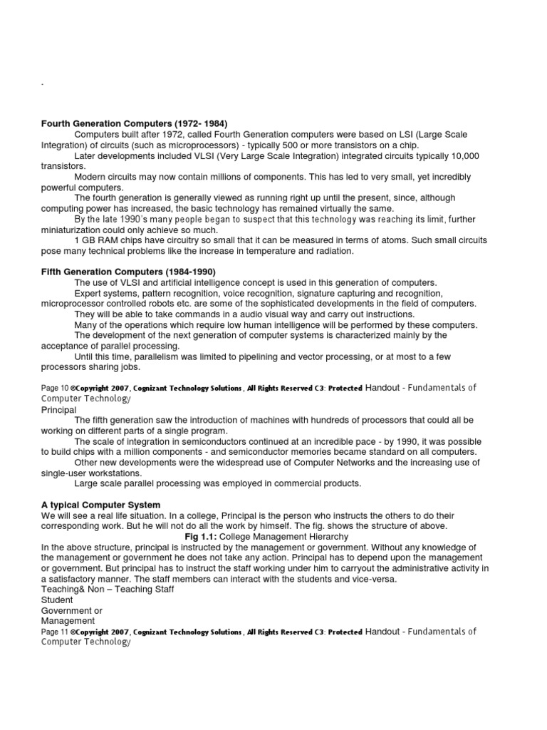 Fourth Generation Computers | PDF | Operating System | Computer Program