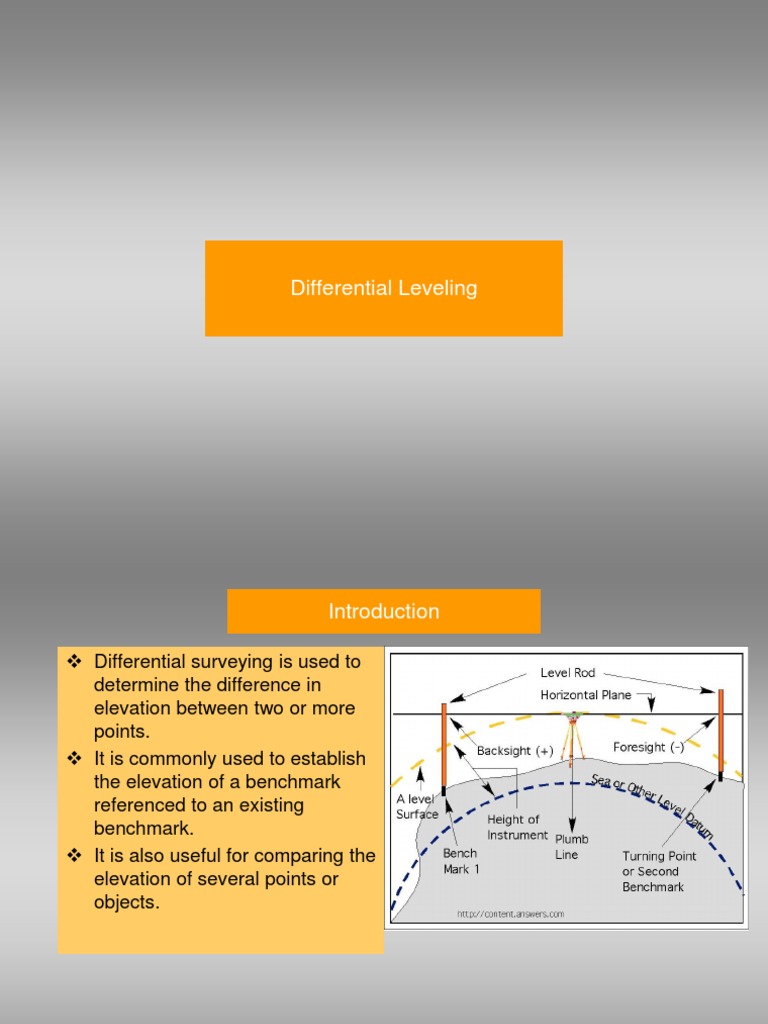 6 Differential Level | PDF | Surveying | Teaching Mathematics