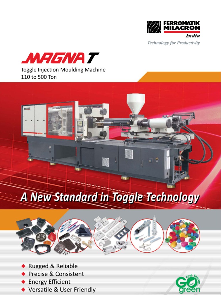 Magna T Injection Moulding Machine | PDF | Screw | Electric Motor