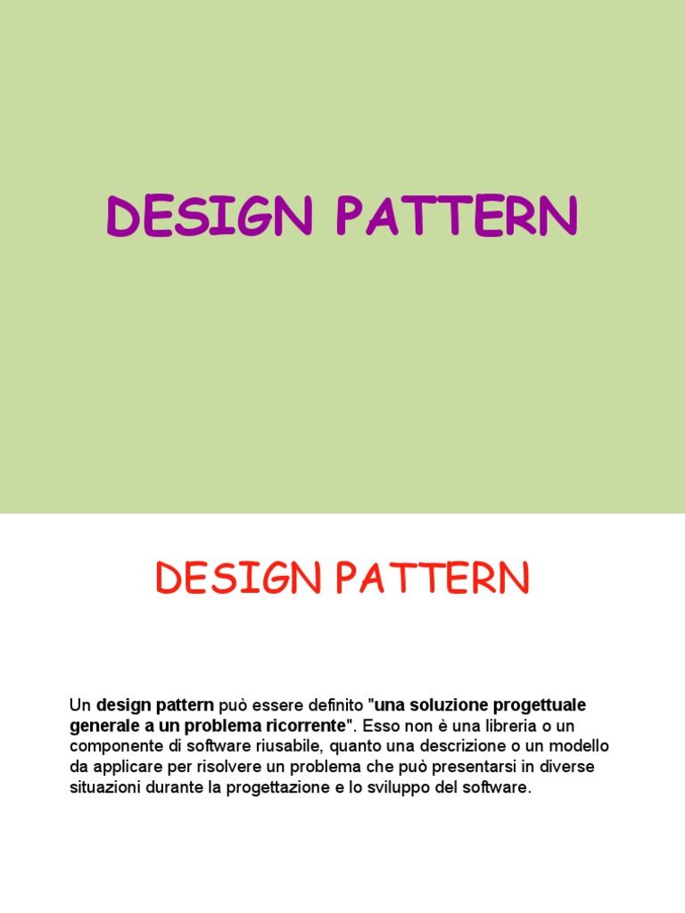 Design Pattern | PDF
