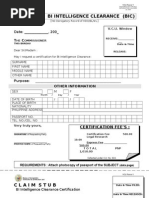 Sandiganbayan Clearance Form | PDF | Government | Public Services